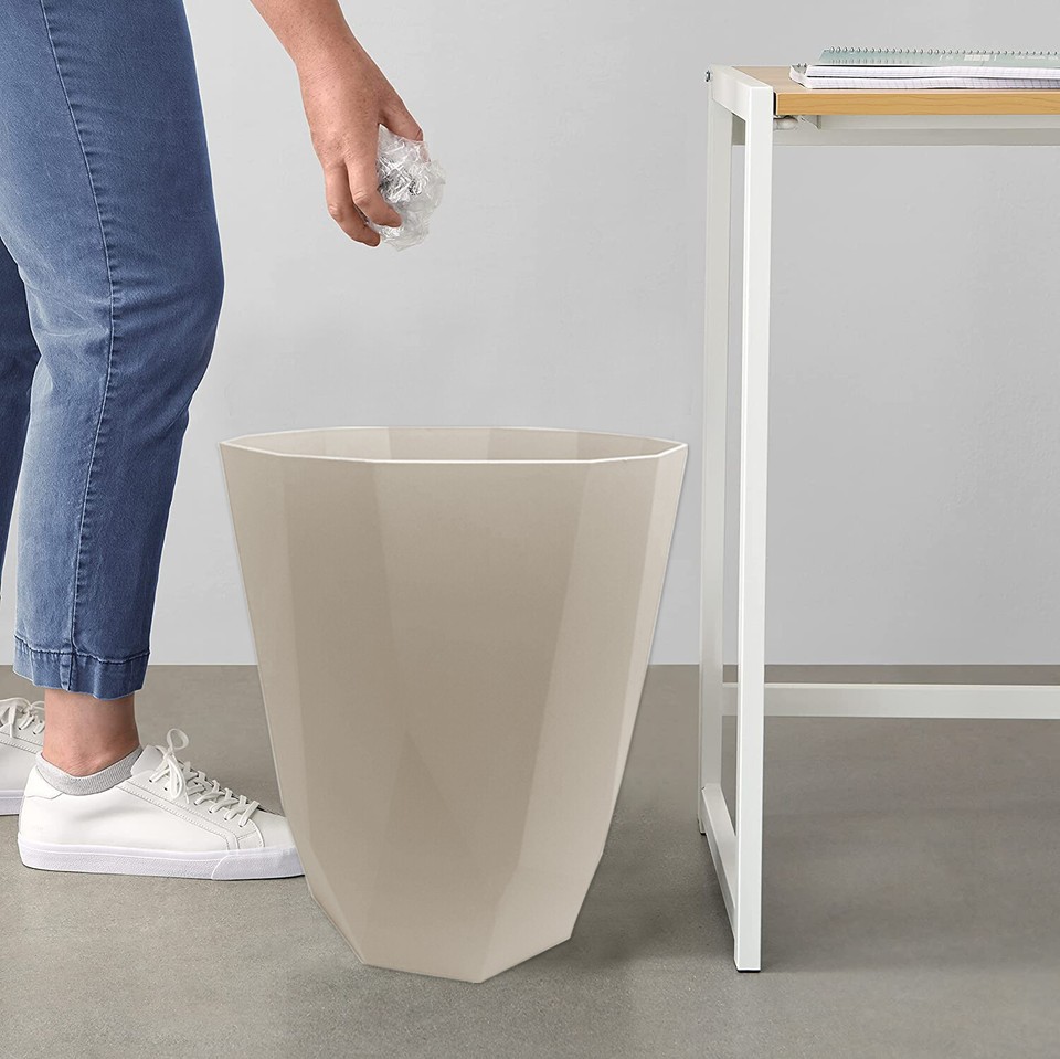 7L/8L/9L/10L Plastic Paper Bins Waste Storage Dustbin Rubbish Home ...