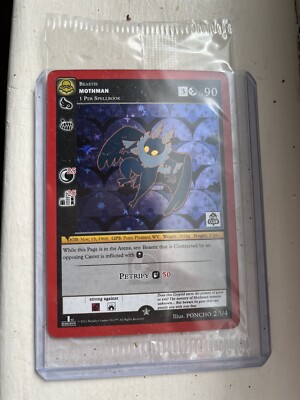 MetaZoo Mothman FULL HOLO Nightfall Alt Art Card 1st Edition With ...