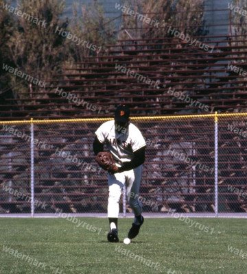Willie Mays SAN FRANCISCO GIANTS MLB Baseball 1966 Original 35mm Photo ...