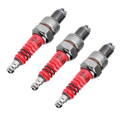 3x A7 TC Spark Plug For 50 70 90 110 125 140 160cc Pit Dirt Bike ATV ...