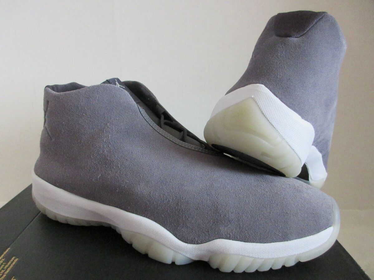 NIKE AIR JORDAN FUTURE LIGHT CARBON GREY-METALLIC SILVER SZ NIKE AIR JORDAN FUTURE LIGHT CARBON GREY-METALLIC SILVER SZ