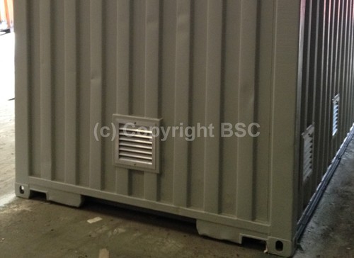 Louvre vents rodent/bird proof ventilation shipping containers ...