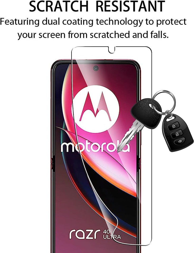 For Motorola Razr Ultra Plus 2025 2024 2023 Clear Soft TPU Film Screen ...
