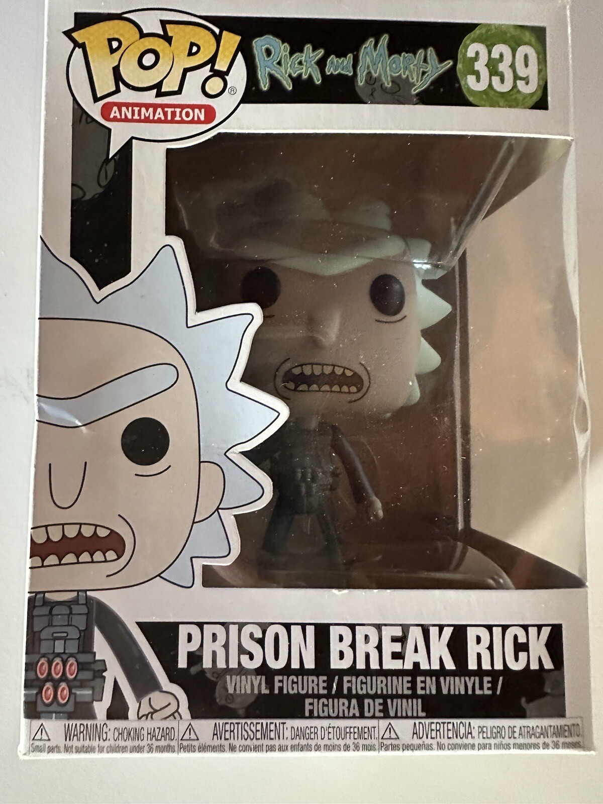 Funko POP! Animation Rick and Morty Prison Break Rick #339 Vinyl Figure 889698284509| eBay