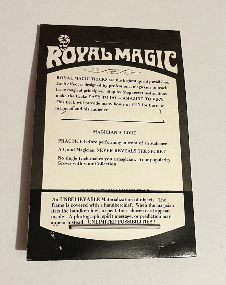Royal Magic's SPIRIT FRAME to Materialize Cards / Messages / Photos - NEW! | eBay