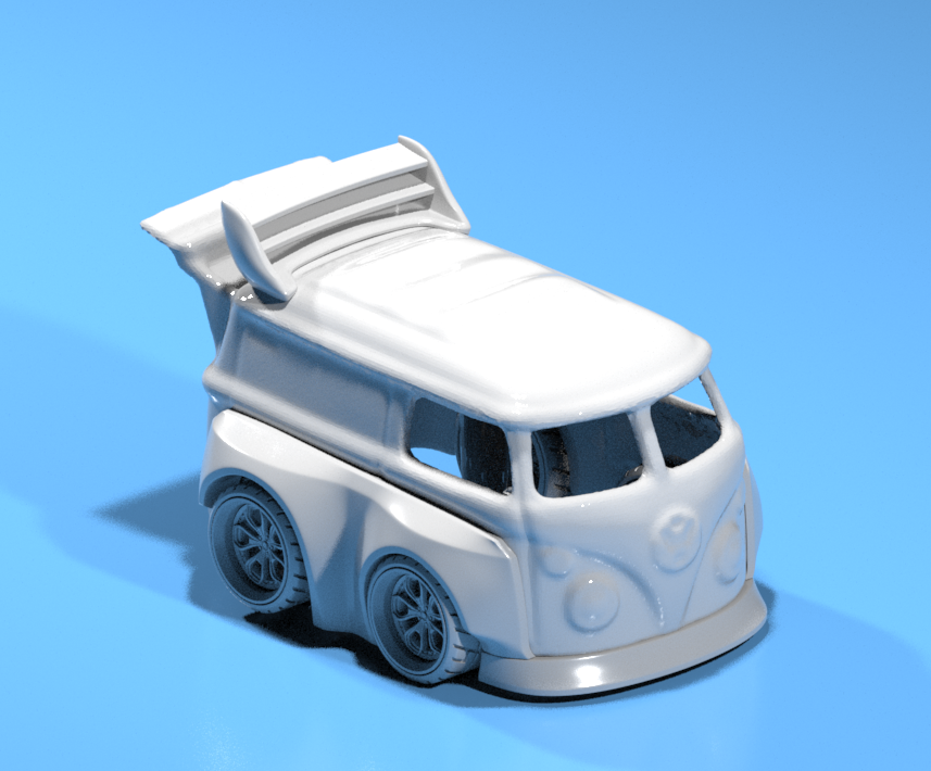 Pandem Style Wide Body Kit w/ Rims for Hot Wheels VW Kool Kombi - Resin ...