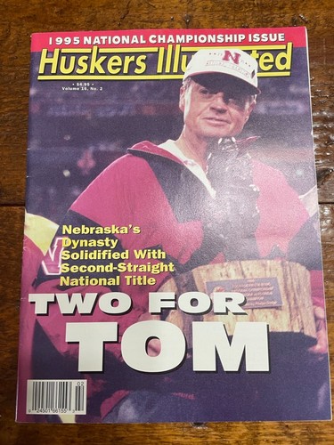 3- Huskers Illustrated Nebraska Cornhuskers 1995 Champions 1991 & 1998 ...