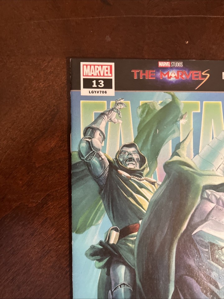 Fantastic Four #13 2023 Doctor Doom Doomsday Doomasaur Marvel Alex Ross ...