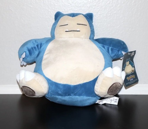 New Pokemon Snorlax Sleepy Good Size 9 Inches Plush U.S Seller | eBay