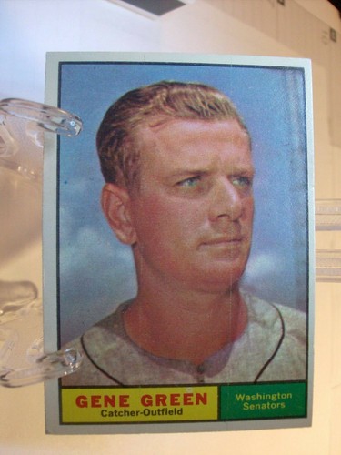 1961 Topps Baseball #206 - Gene Green - Washington Senators 61-050 | eBay