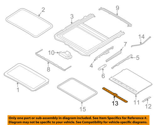 Genuine OE BMW F20 F20N F21 F21N F22 Handle Fan Strip ANTHRACITE ...
