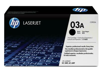 HP C3903A (03A) Black Original Laserjet Printer Toner Cartridge VAT Inc ...
