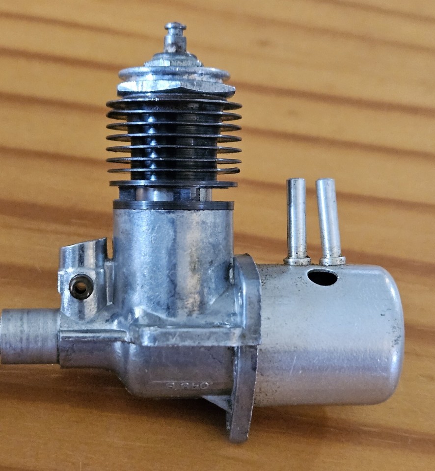 VTG OK CUB 049 B C/L NITRO MODEL AIRPLANE ENGINE wTANK & PARTS PISTON ...