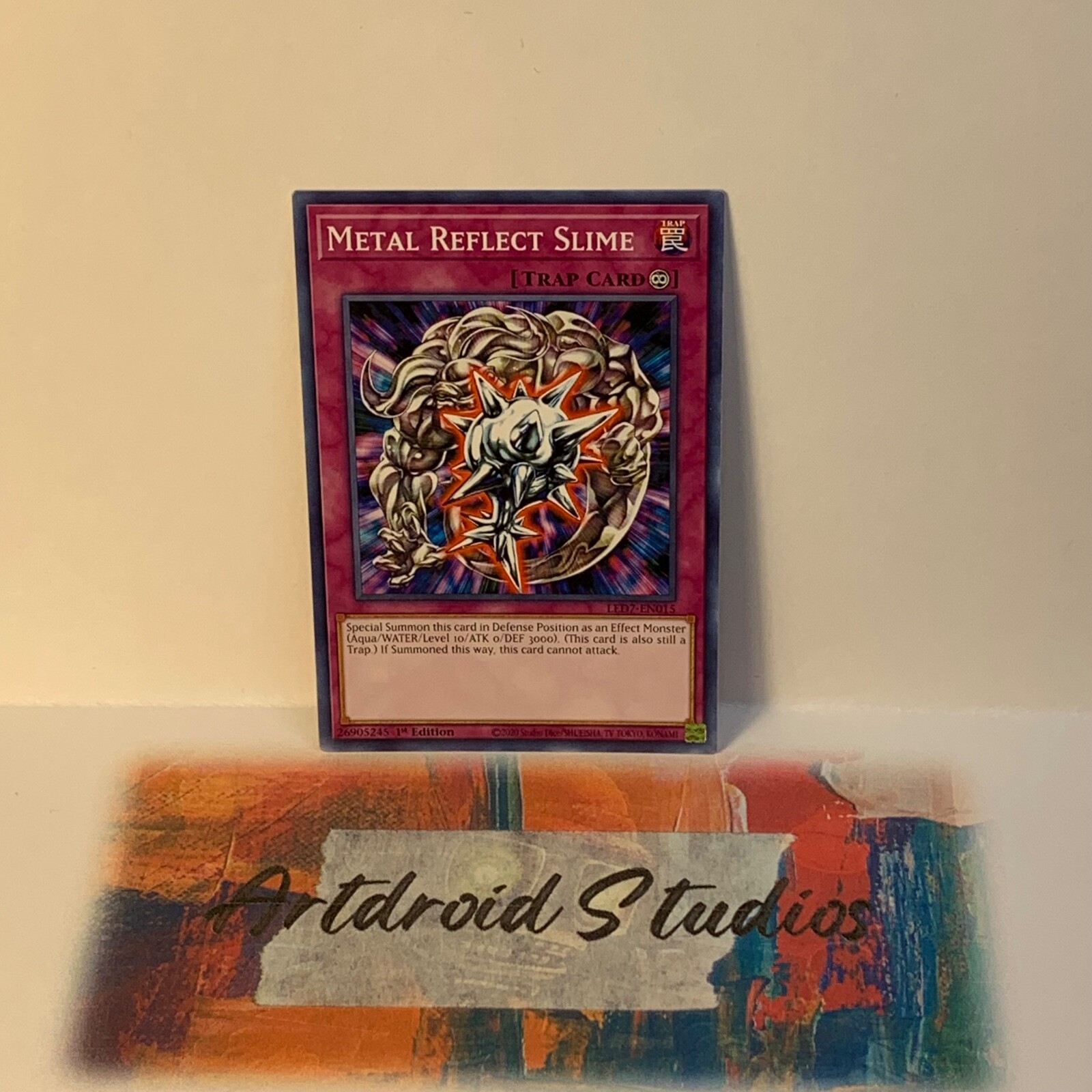 Metal Reflect Slime 1st Edition M/NM Common LED7-EN015 Yugioh TCG | eBay