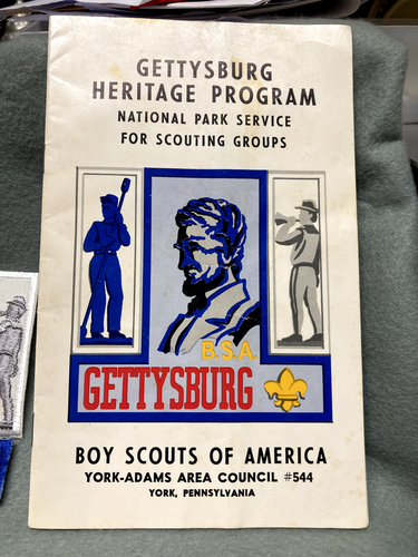 (mr21) Boy Scouts - Gettysburg Heritage Program - patches and 1978 ...