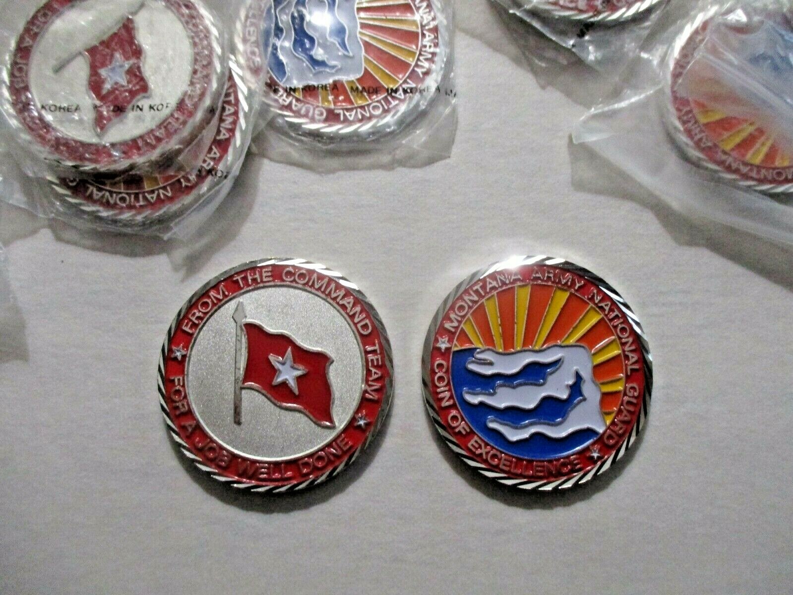 Montana Army National Guard Command Team Coin Of Excellence | eBay