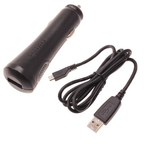 USB Car Charger Cable MicroUSB Power Adapter Cord DC Socket for Cell ...