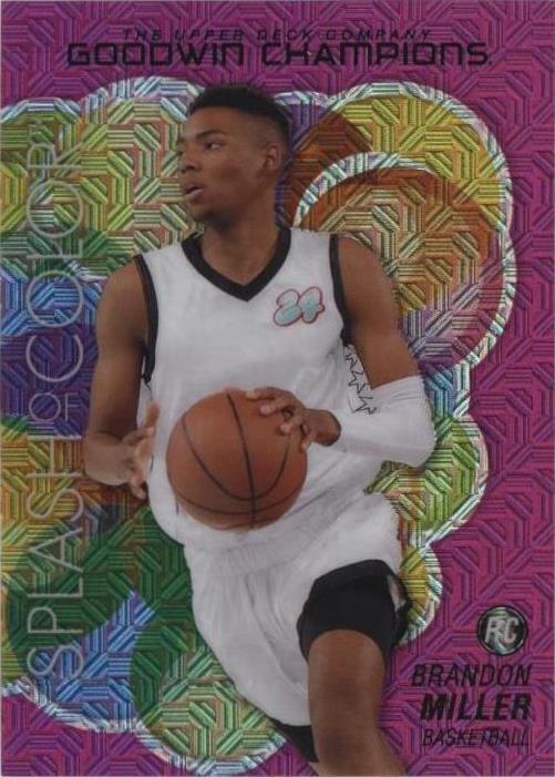 2023 Upper Deck Goodwin Champions - Platinum Splash of Color Brandon ...