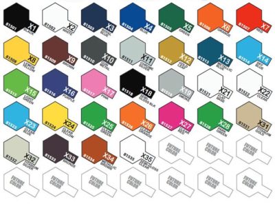 Tamiya Acrylic Paints X1 - X35 Model Paint 10ml Jars | eBay UK