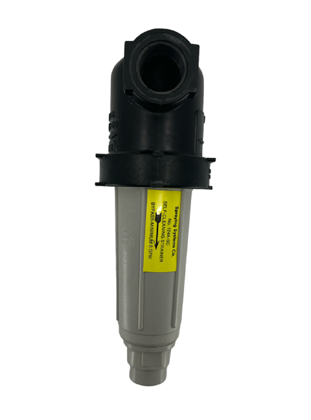 AA124A-3/4SC-PP-50 TeeJet 3/4" Self Cleaning Line Strainer 50 Mesh for ...