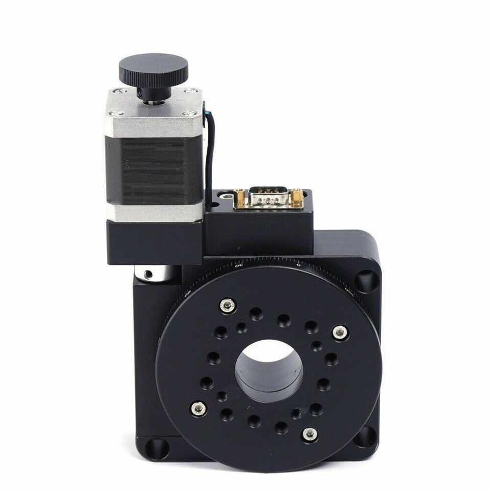 Motorized Rotation Stage Optical Rotary Table Electric Optical Rotation ...