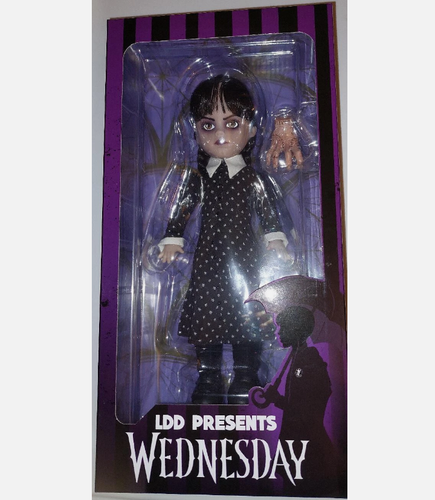Mezco LDD Presents WEDNESDAY ADDAMS 10" Doll New In Box, FREE SHIPPING ...