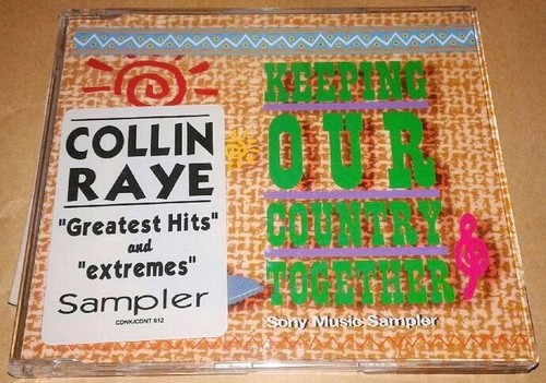 COLLIN RAYE-GREATEST HITS AND "EXTREMES" SAMPLER-CD PROMO SAMPLER-RARE ...