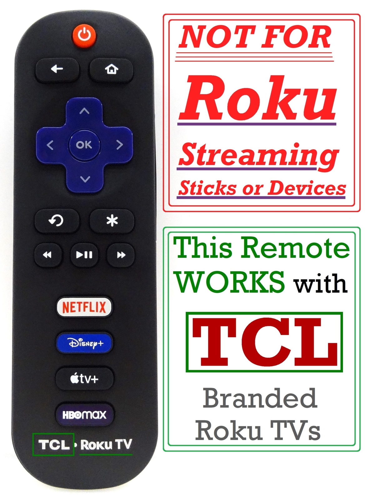 TCL RC280 Roku TV Remote Control for sale online | eBay