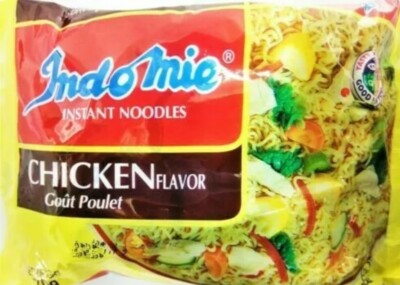 INDOMIE Instant NOODLES CHICKEN FLAVOUR 70g X 20 PACKETS. West Africa ...