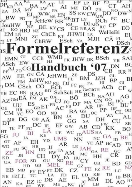 Formelreferenz - Handbuch '07 von Peter Dexheimer (2010, Taschenbuch ...