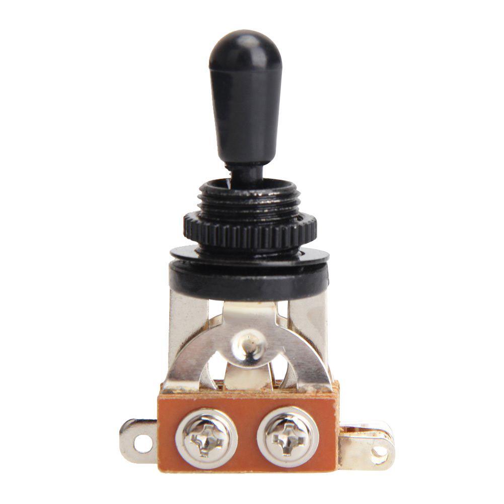 1pc LP Electric Guitar Pick-up Selector 3 Way Knob Toggle Switch (Black ...