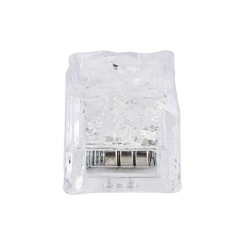 4Pcs ICE CUBES LED light up Multicolor sensor liquid for drinks/parties ...
