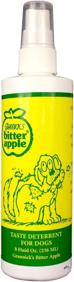 Grannick's Care Dogs Bitter Apple No Chew Spray 8Oz Bitter YUCK No Chew ...
