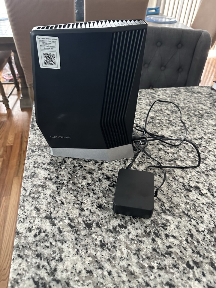 NETGEAR Nighthawk CAX80 AX6000 8-Stream Wi-Fi 6 Cable Modem Router ...