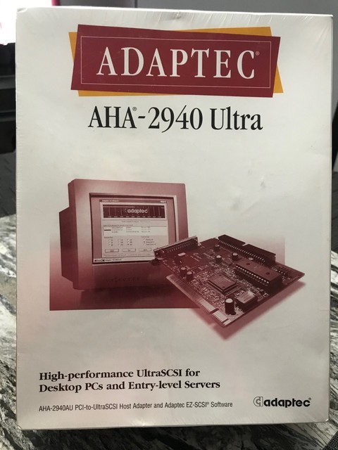 Adaptec Aha-2940u 50pin PCI SCSI Controller Card for sale online | eBay