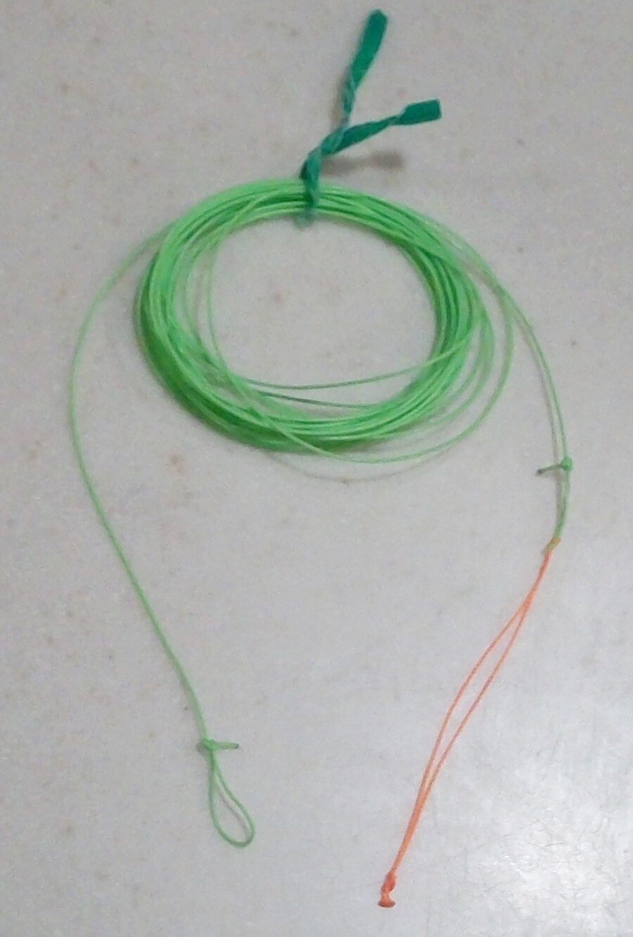 9 foot Tenkara Green Level Floating Line .026" Dia 15 LB Test 2 1/2 ...
