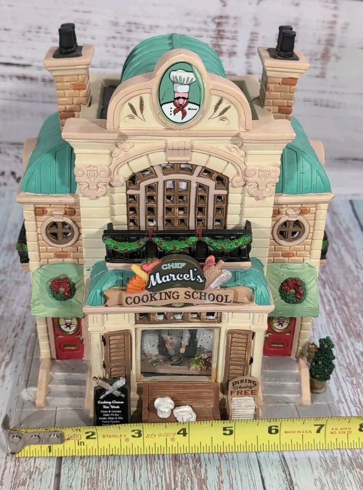 Lemax Caddington Village Chef Marcel’s Cooking School Building ...