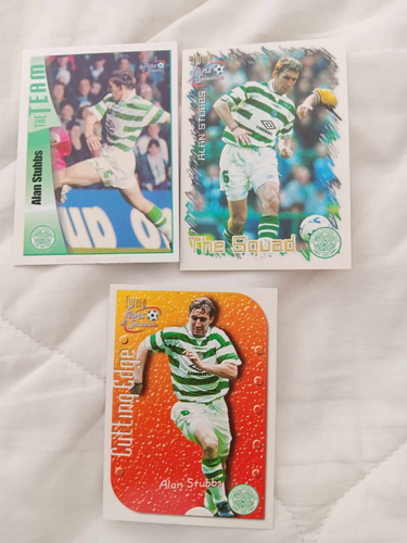 3 ALAN STUBBS CELTIC FC CARDS | eBay