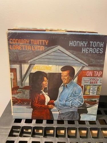 Conway Twitty/Loretta Lynn - Honky Tonk Heroes 33rpm Vinyl LP Vg+ AJ1 ...