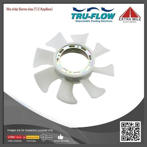 Tru-Flow Radiator Fan Blade OD 410mm For Mitsubishi Delica PD4W SPACE ...