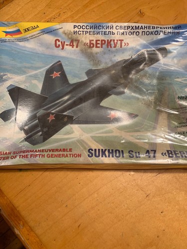 SUKHOI Su-47 BERKUT Swept Wing - 1/72 Zvezda Kit T1 | eBay