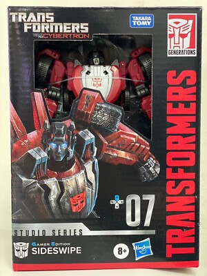 TRANSFORMERS STUDIO SERIES GAMER EDITION 07 DELUXE SIDESWIPE ACTION ...