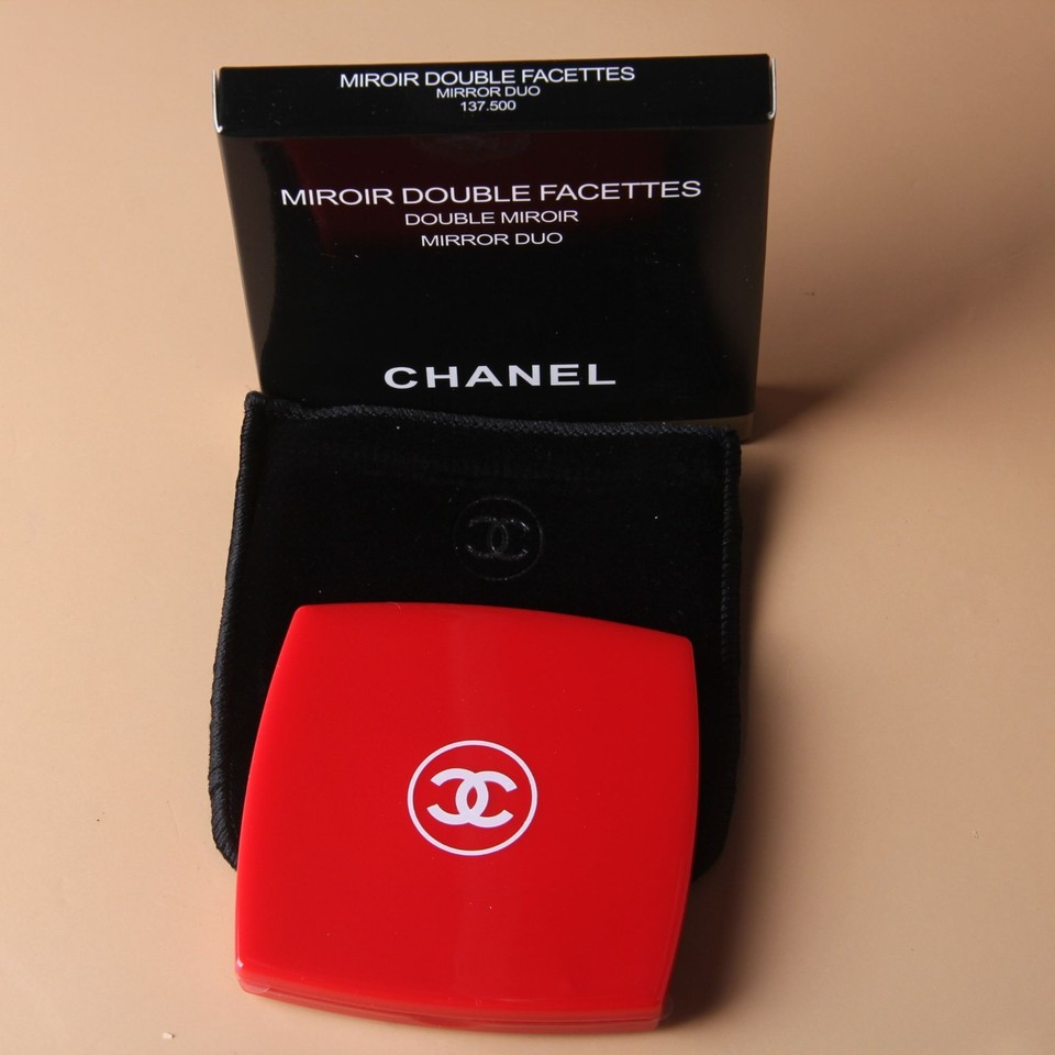 Chanel Mirror Duo Compact Double Facette Makeup Valentine Bridesmaid ...