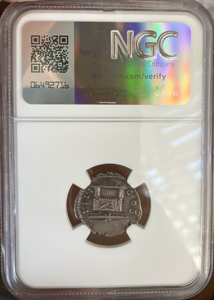 Antoninus Pius - AD 138-161 - Roman Empire AR Silver Denarius - NGC ...
