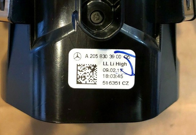 2016 C63 AMG MERCEDES BENZ W205 Heater Vent Air Outlet Louvre Left ...