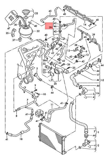 Genuine SKODA VW SEAT Fabia Coolant Hose Exhaust Gas Cooler 6Q0122157AB ...