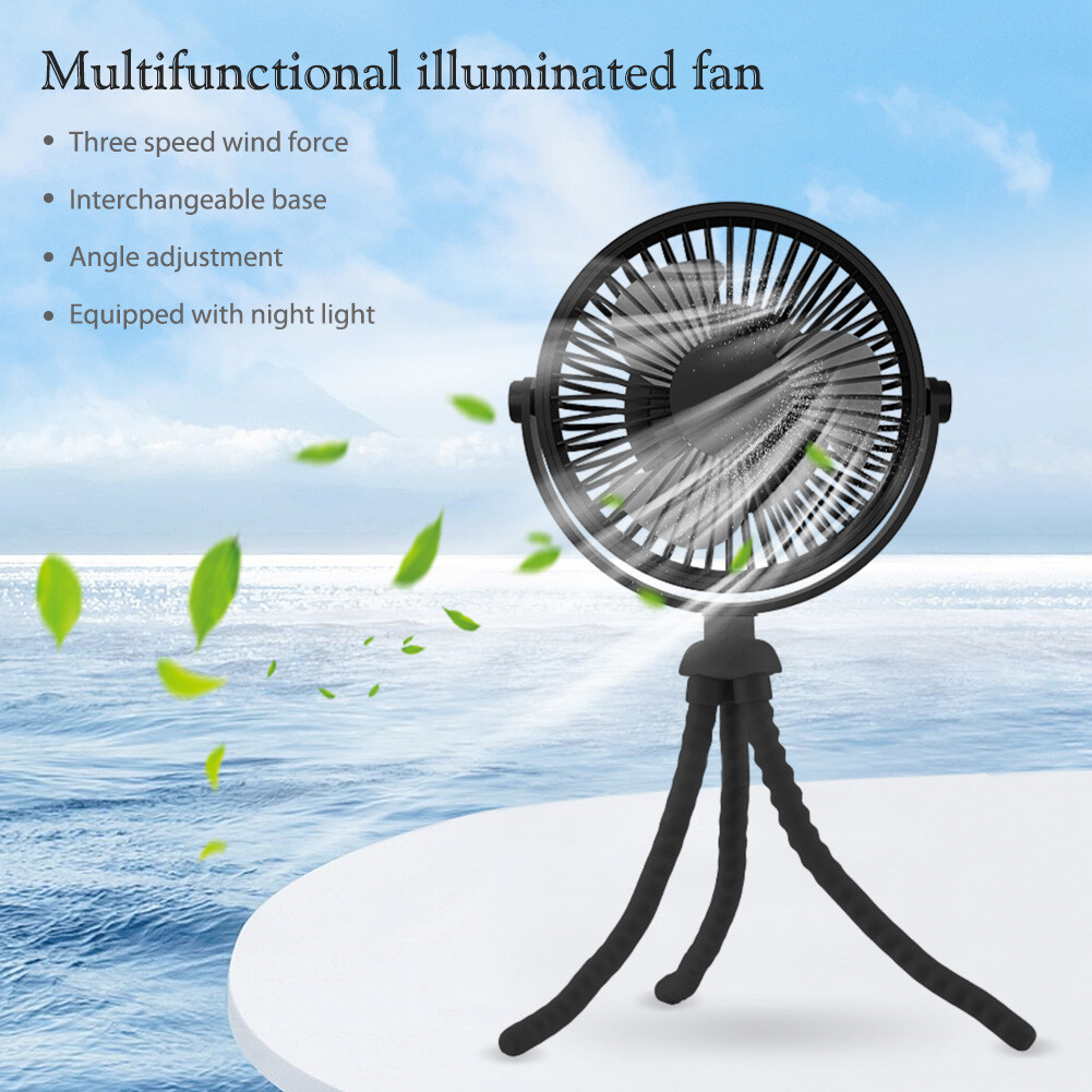 Portable Hand Fan 3 Speed Mute Mini Fan Table Fan for Home Office ...