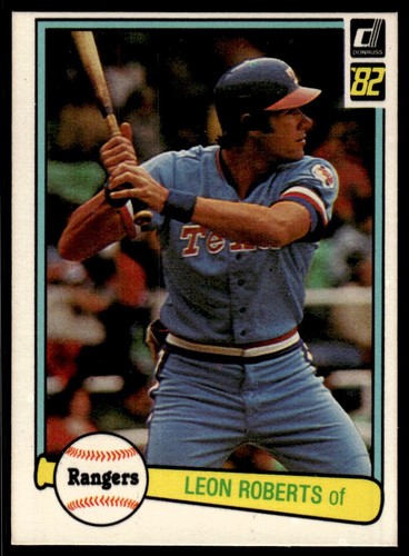 1982 Donruss Leon Roberts Texas Rangers #415 | eBay