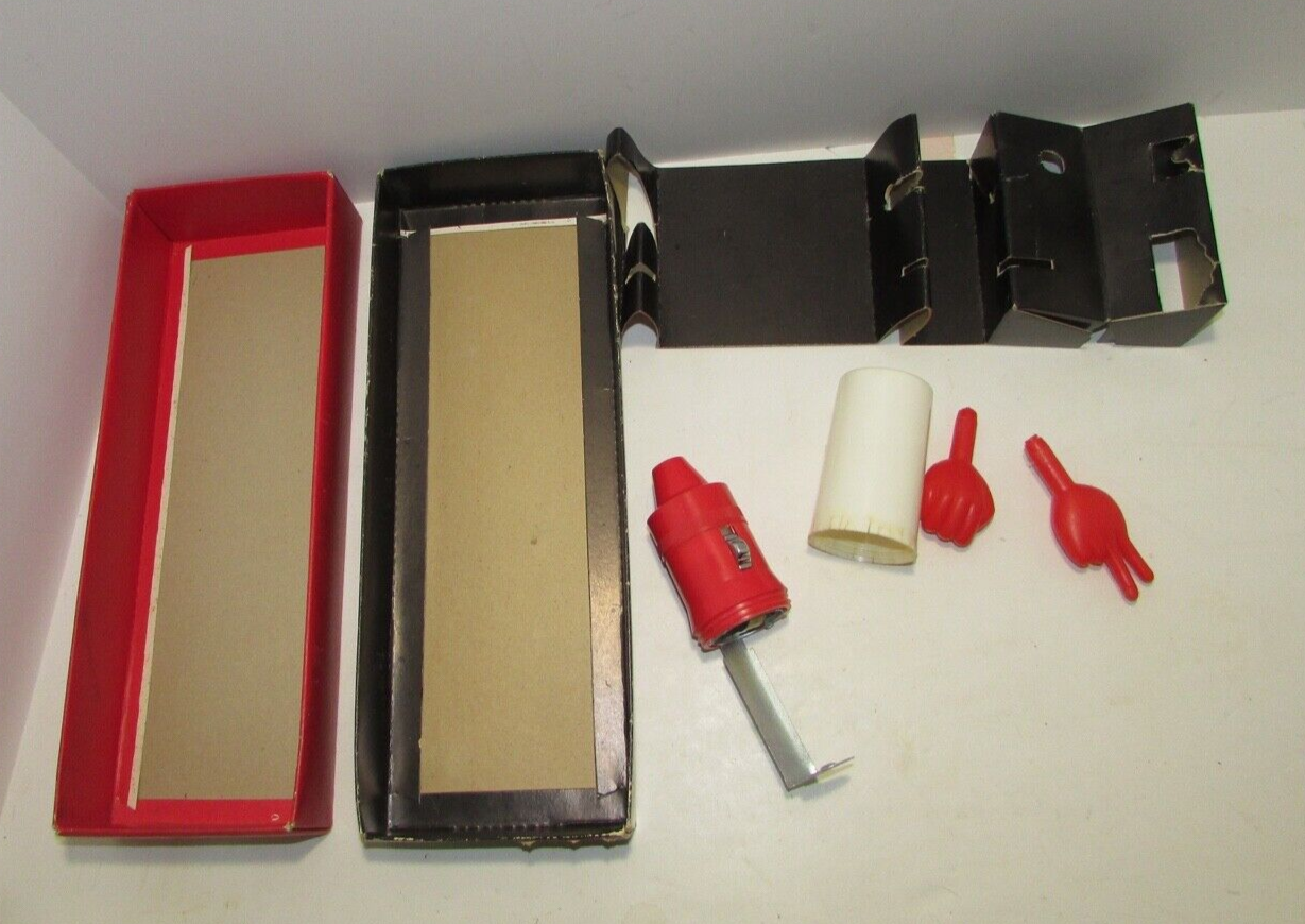 Vintage Electronic BACK-O-SCRATCHER Vibrator w Box WORKS with 2 red ...
