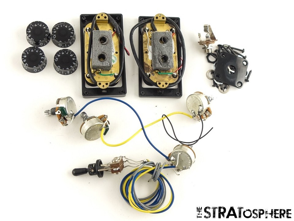 EVH SA-126 Standard Humbucker PICKUPS POTS & KNOBS Tim Shaw Van Halen ...